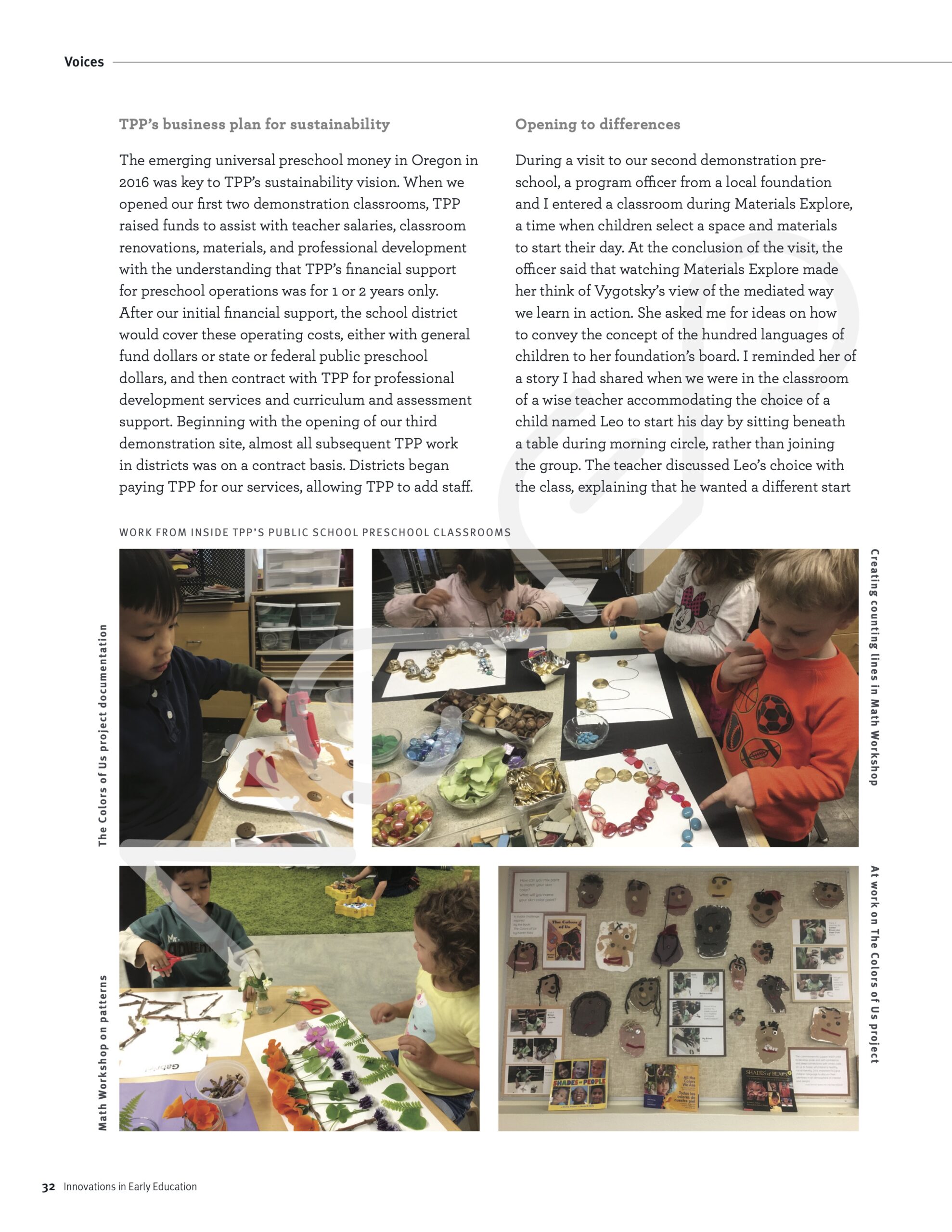 Introducing the Reggio Emilia Approach to Public Elementary Schools ...