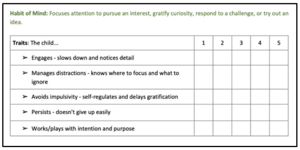 Documenting Learning with Habits of Mind - Teaching Preschool Partners